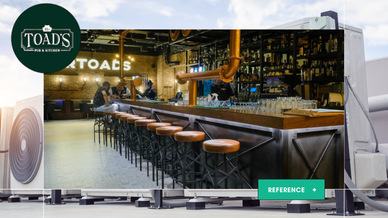 Efficient HVAC for Pub: Mr. Toad’s Pub & Kitchen, Dubai Investment Park