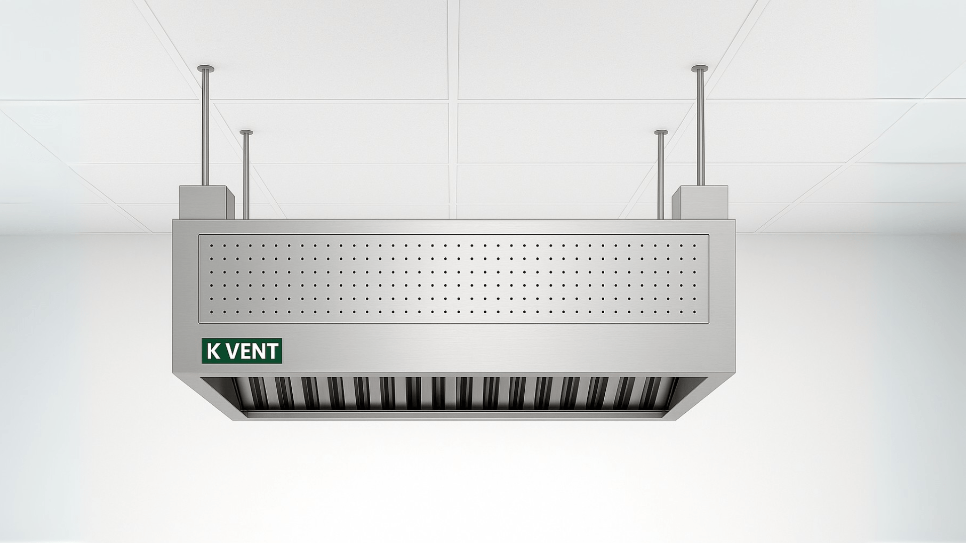 KVENT Commercial Kitchen Hood - Klima Global UAE