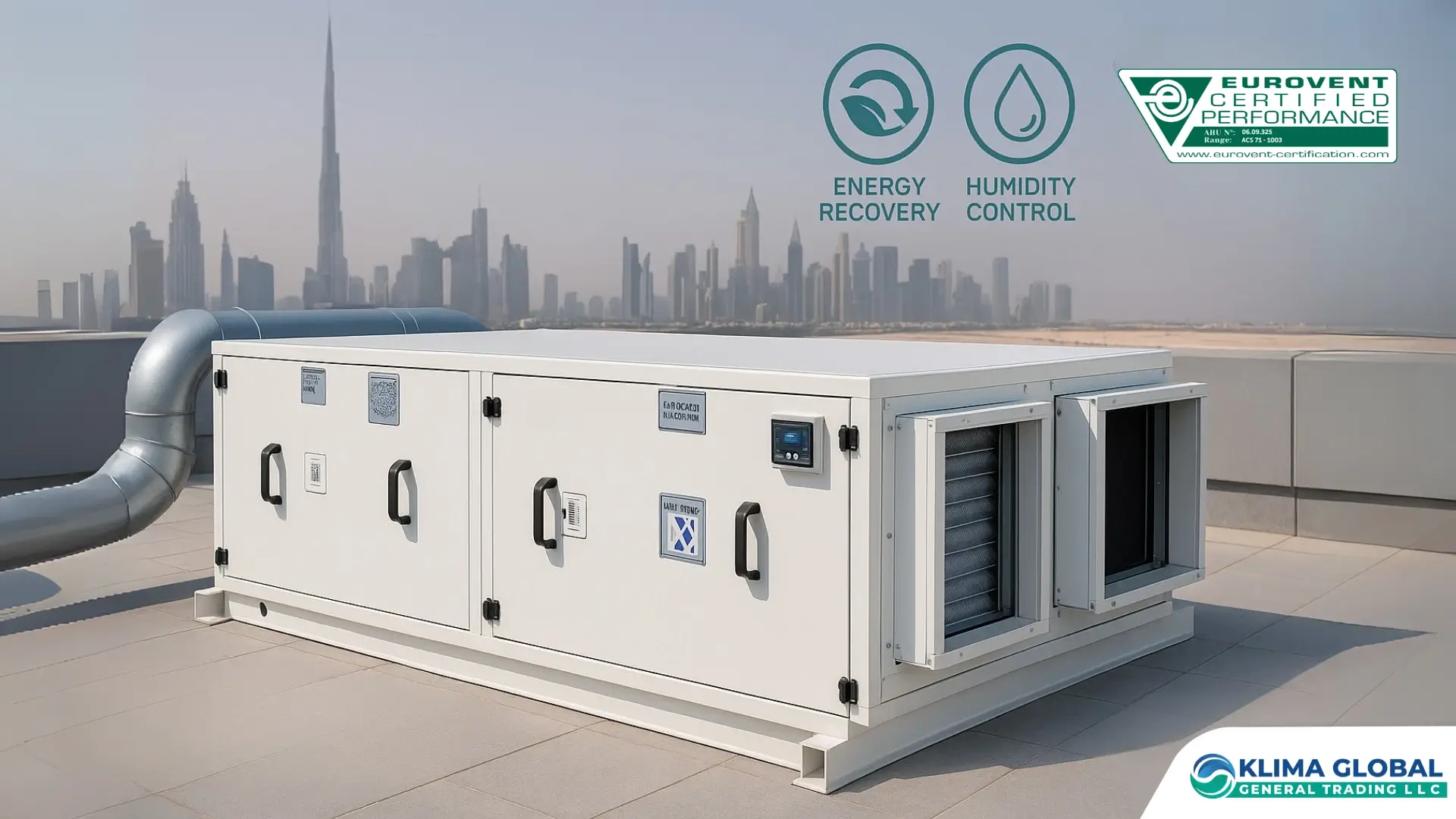 Energy Recovery Ventilation Unit Supplier in UAE & GCC