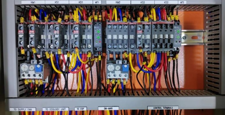 HEATING VENTILATION AND AIR CONDITIONING STARTER PANEL